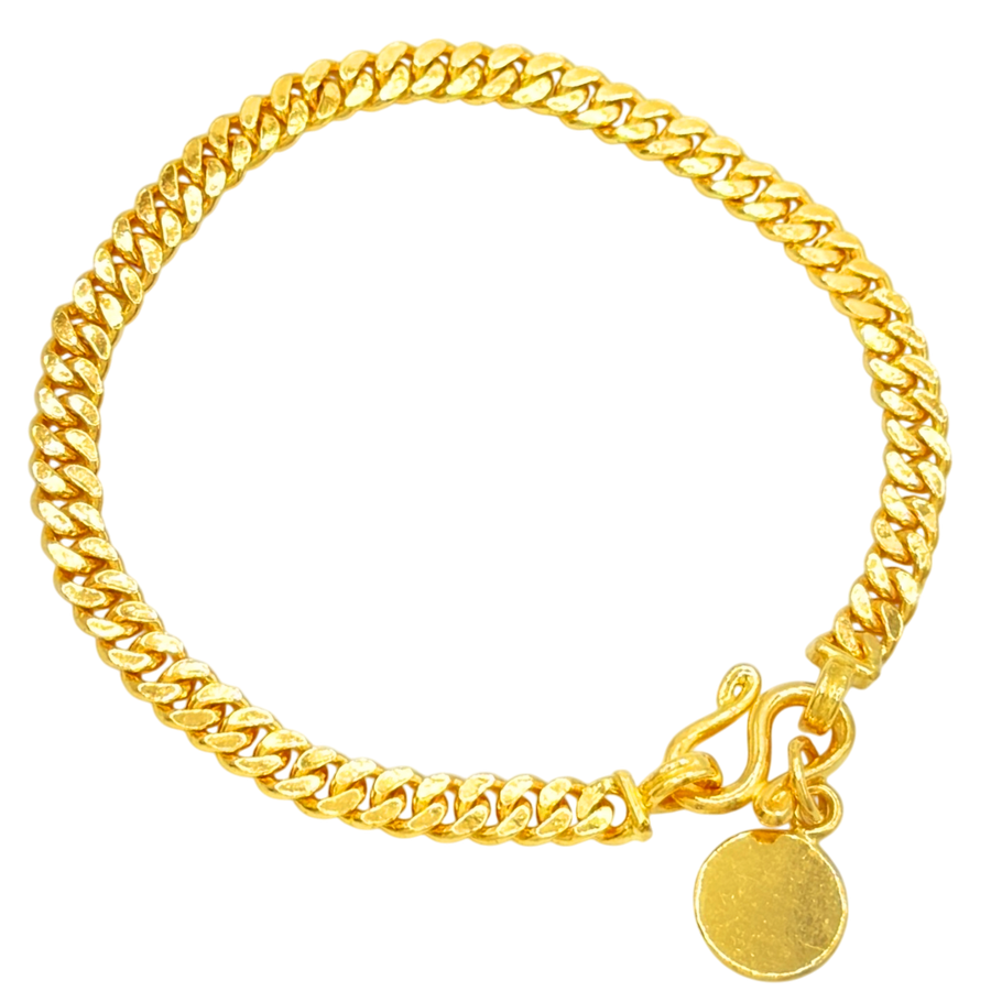 24K Gold Bracelets– Ta Jewelers