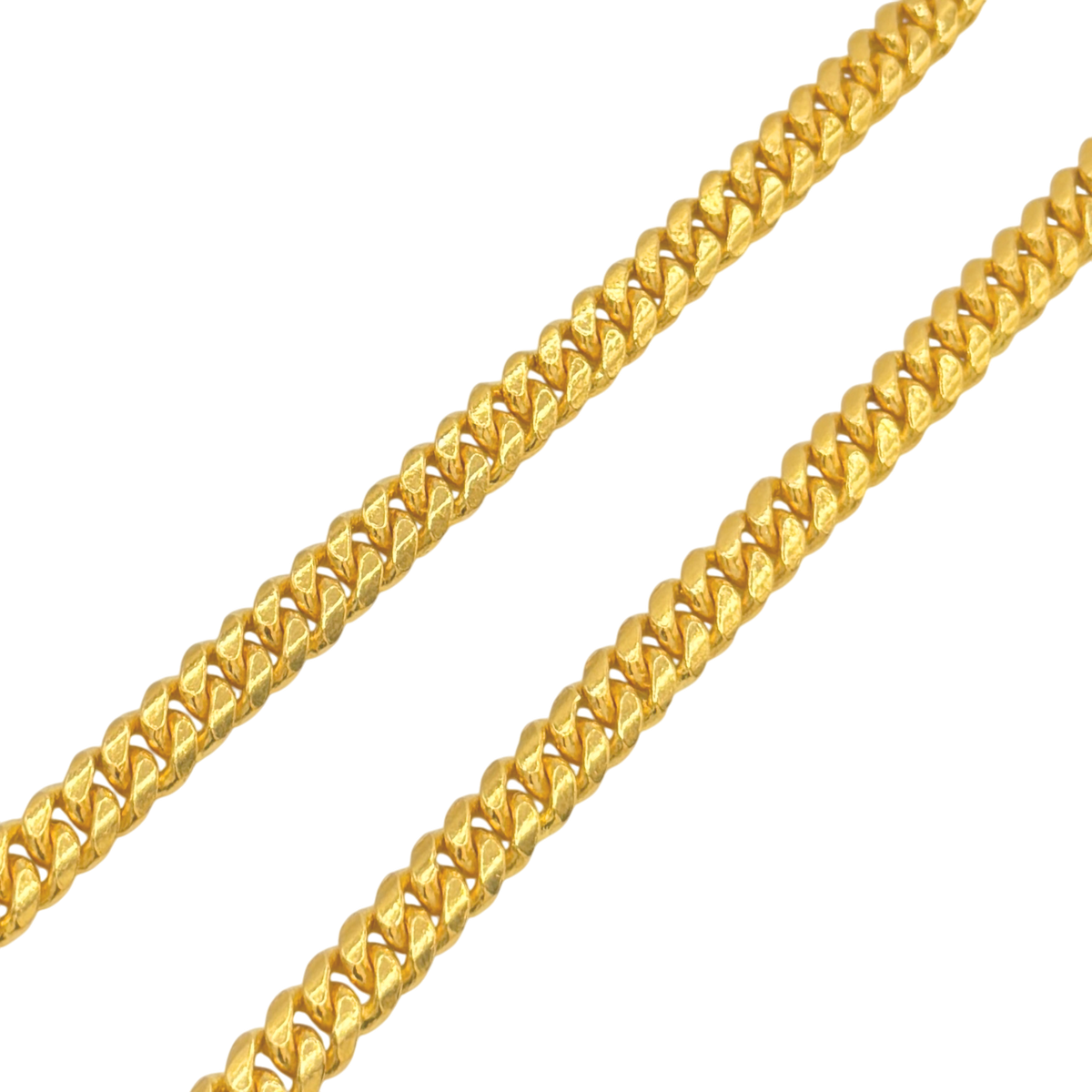24K Yellow Gold 7MM Miami Cuban Link Chain– Ta Jewelers