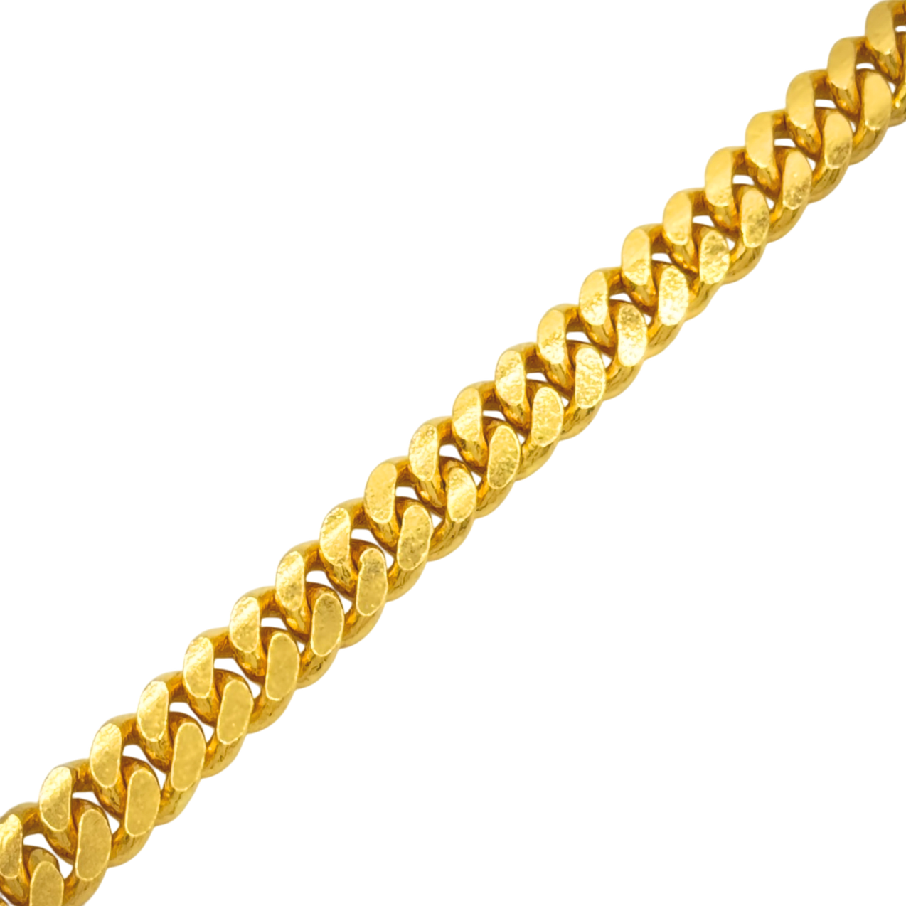 24K Yellow Gold 8MM Cuban Link Bracelet– Ta Jewelers