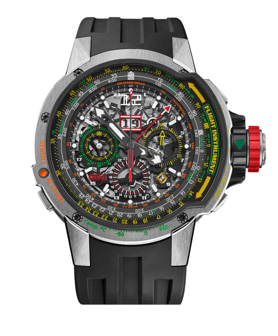 Richard Mille - RM 39-01 - Automatic Winding Flyback Chronograph Aviat– Ta Jewelers