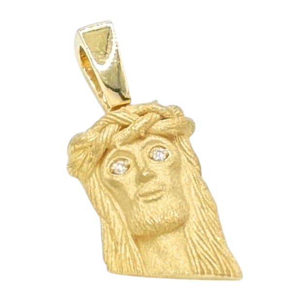 Mini Jesus Pendant– Ta Jewelers