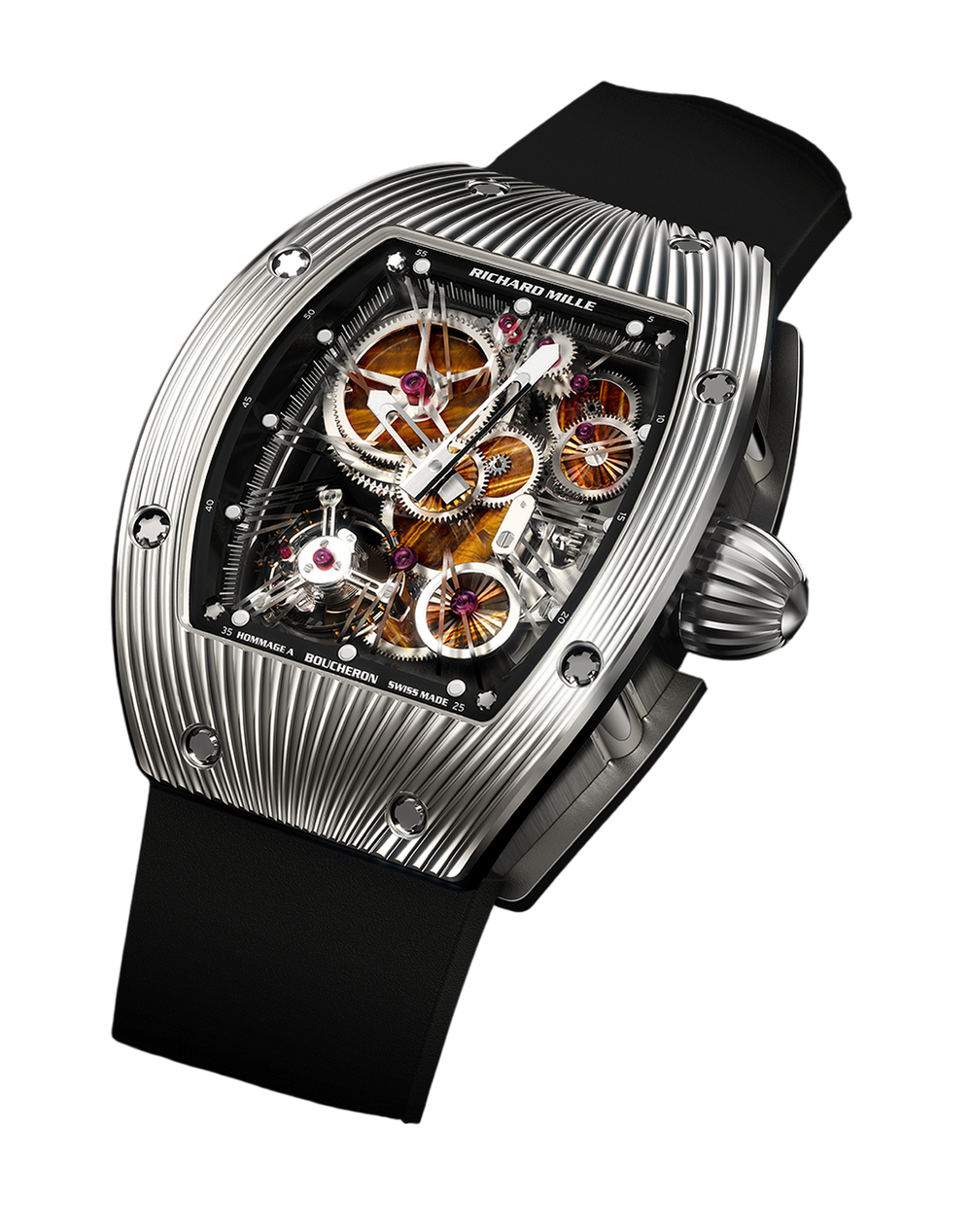 Richard Mille - RM 020 - Manual Winding Tourbillon Pocket Watch– Ta ...